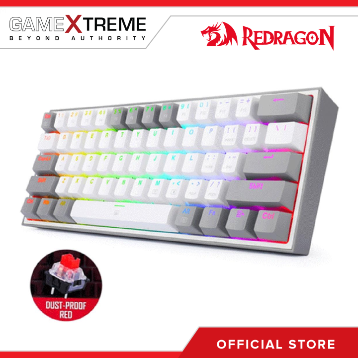 Redragon Fizz RGB 617 Keys Mechanical Gaming Keyboard | Lazada PH