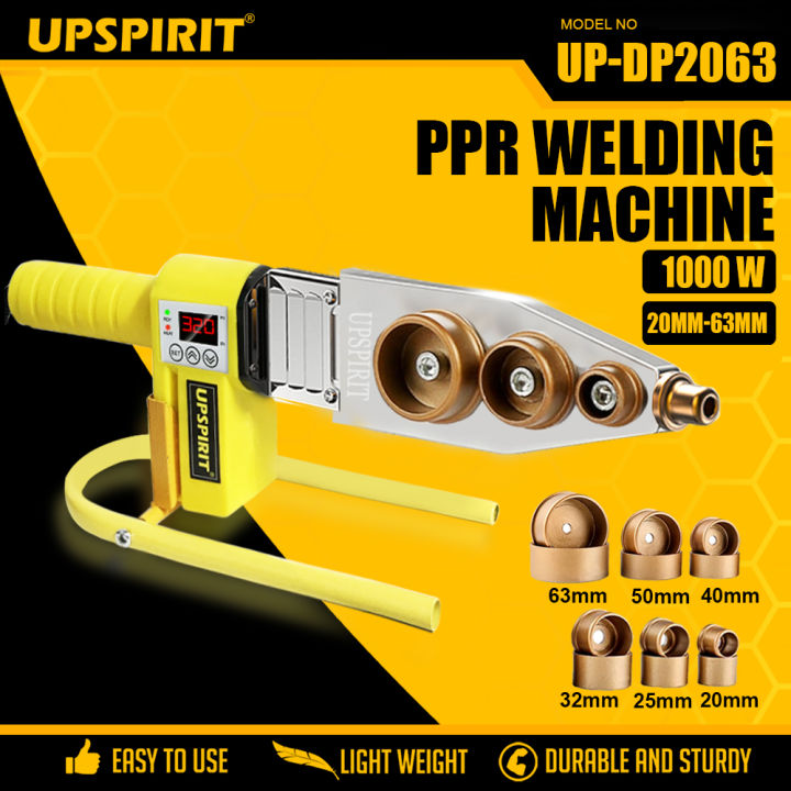 YiDa SHOP 600W/800W/1000W PPR Fusion Machine 20mm-63mm Plastic Pipes ...