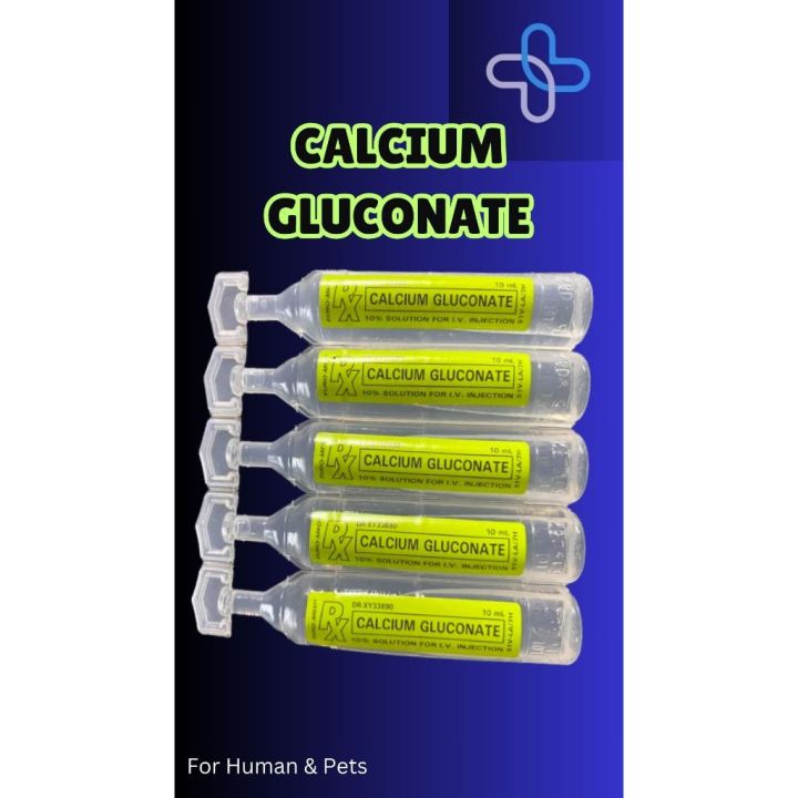 CALCIUM GLUCONATE 10% SOLUTION FOR IV EUROMED | Lazada PH