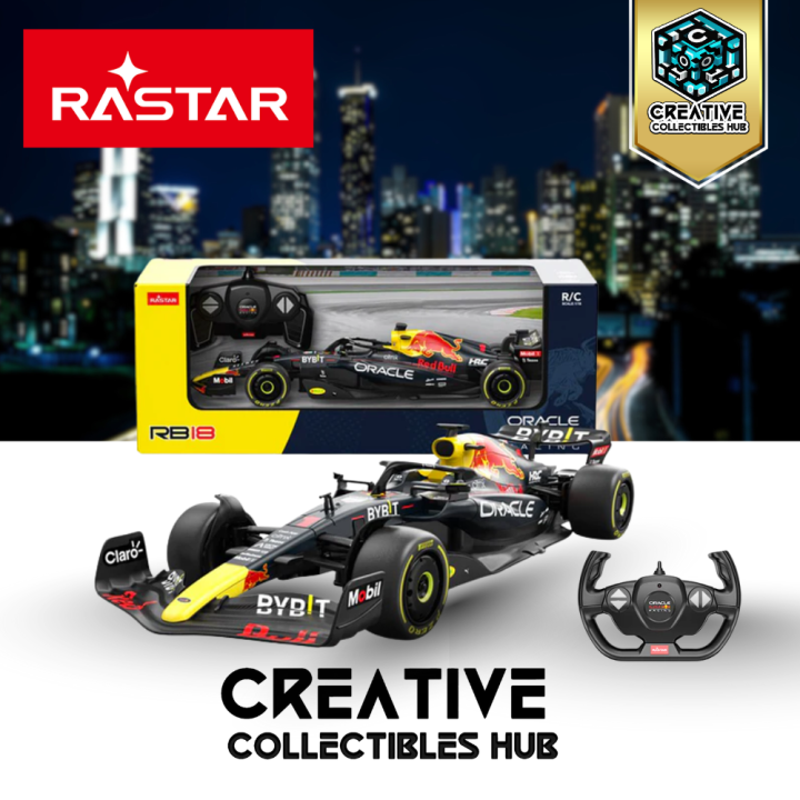 RASTAR-ORACLE RED BULL RACING RB18 SCALE 1:12 RASTAR F1 Red Bull Car ...