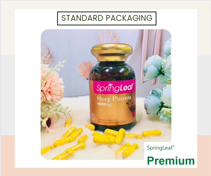 Springleaf Sheep Placenta 80000mg 90 capsule พร้อมส่ง | Lazada.co.th