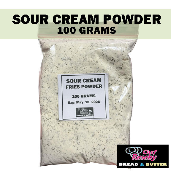 SOUR CREAM POWDER FOR FRIES AND POPCORN 100 GRAMS | Lazada PH