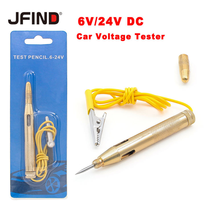 DC 6V 12V 24V Car Vehicle Circuit Fuse Tester Light Bulb Voltage ...