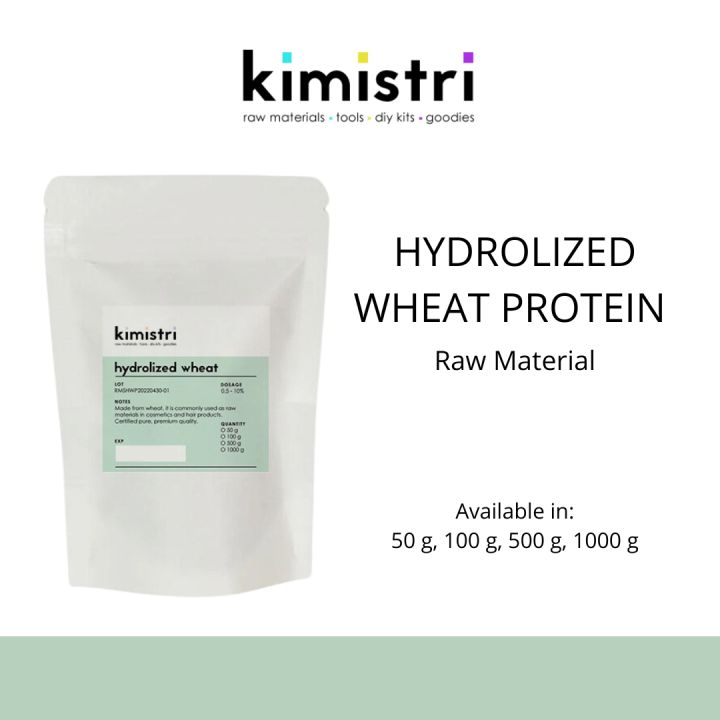 Hydrolyzed Wheat Protein Powder Raw Material for Skin and Hair (Pure ...