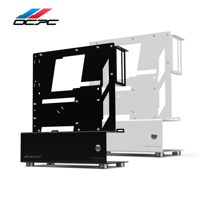 OCPC MICRO M-ATX GAMING PC CASE - Stainless Steel Free Style Open ...