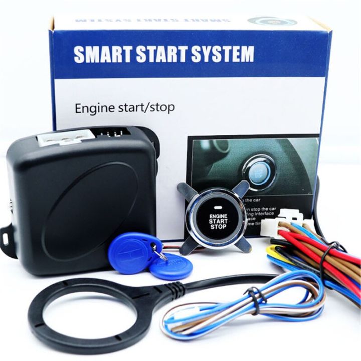 RFID Push One-Button Remote Engine Starter Car Alarm With Autostart ...