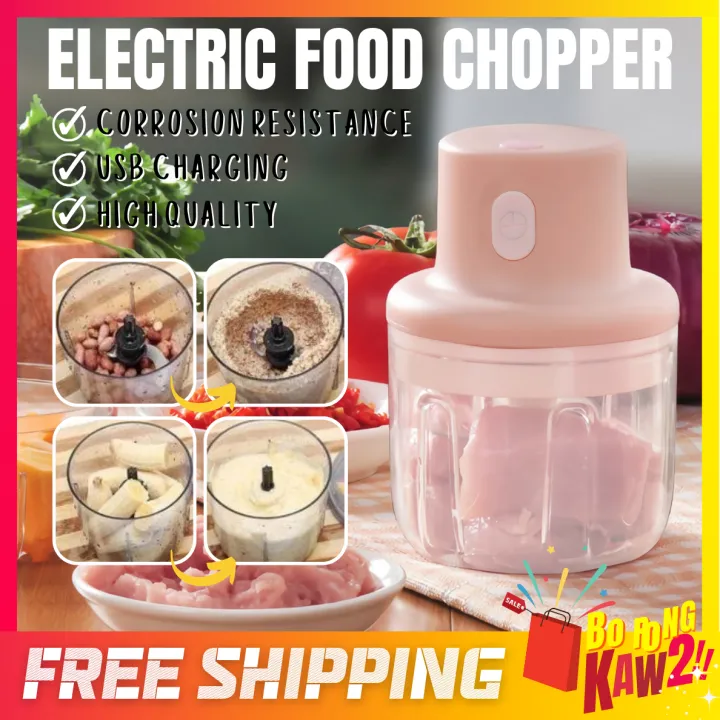 250ml USB Rechargeable Intelligent Garlic Food Food Processor Machine ...