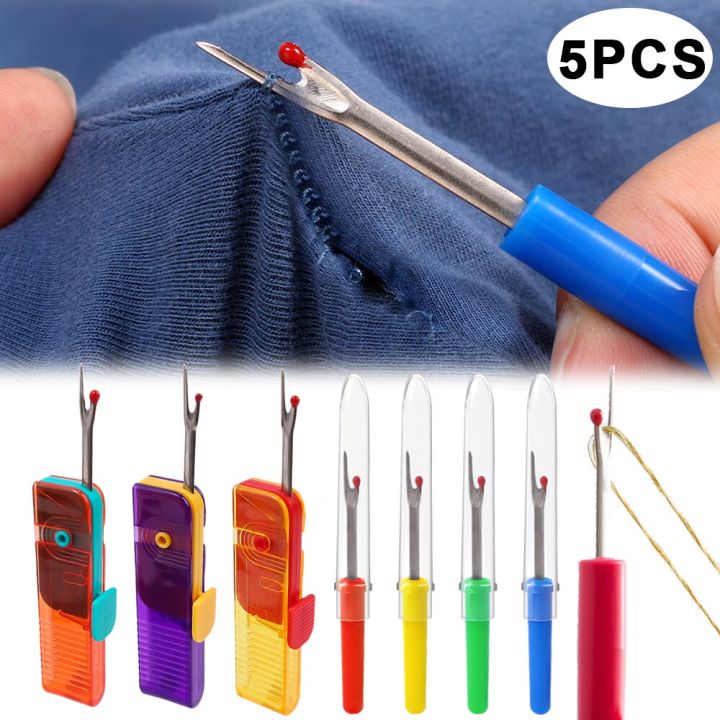 5/1PCS Sewing Thread Stitch Remover Picker Seam Stitch Knife Needle ...