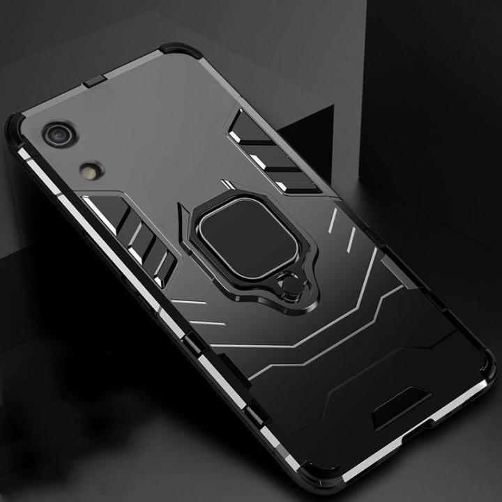 For Infinix Hot30 Free Fire 30i Case Dual-Layer Armor Ring Cases Cover ...