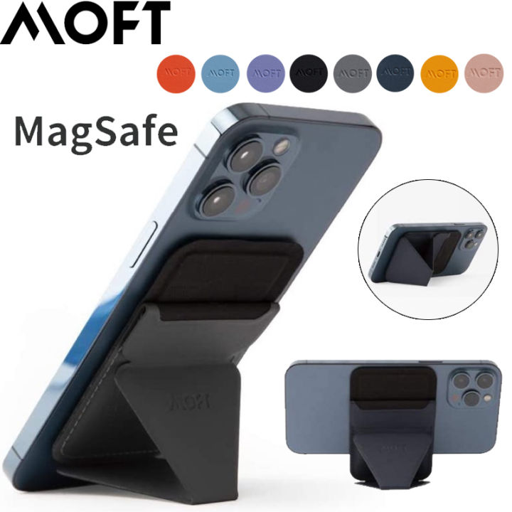 MOFT Snap-On MagSafe Compatible Stand & Wallet for iPhone15/14/12/13 Series (MagSafe® Compatible ...