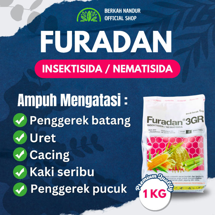 Insektisida Furadan 1kg Nematisida Furadan 1 kg | Lazada Indonesia