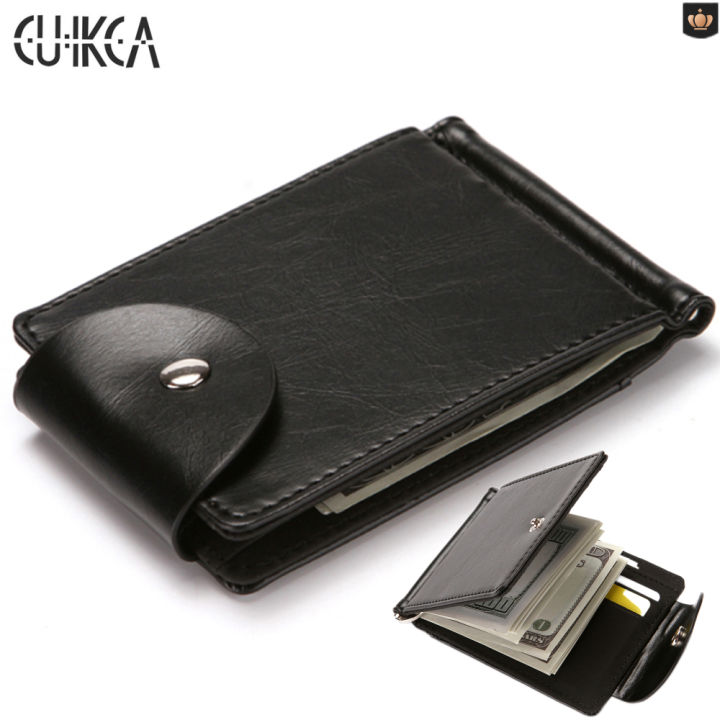 CUIKCA 2022 New's South Korea Style Money Clip Men Wallet Purse ...