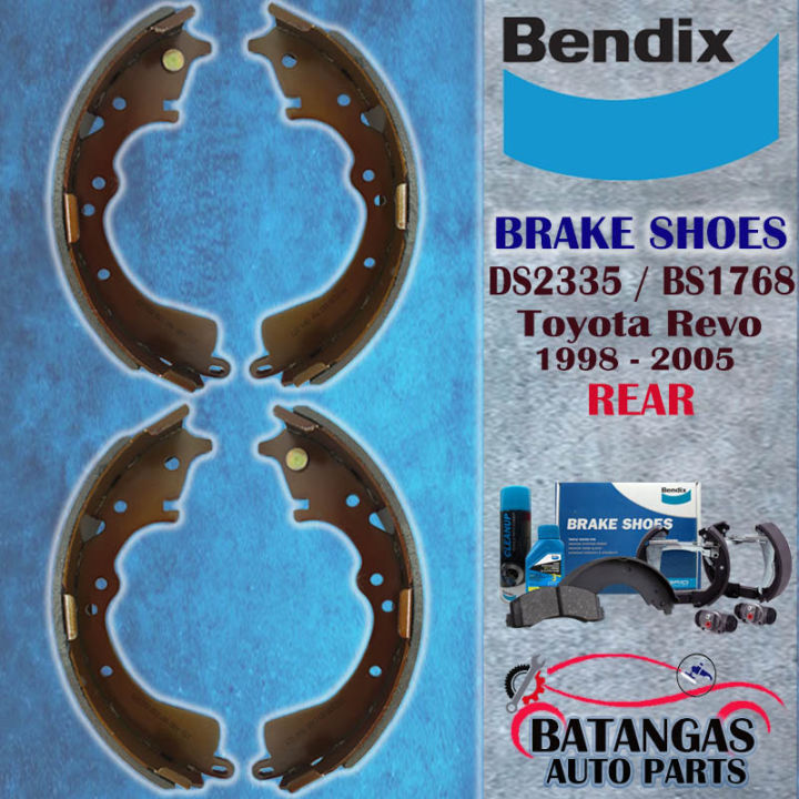 Brake Shoes Toyota Revo 1998 - 2005 REAR BENDIX 2335 | Lazada PH