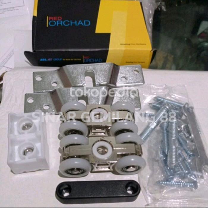 RODA REL PINTU GESER / RODA SLIDING TRACK / RODA PINTU SLIDING ORCHAD ...