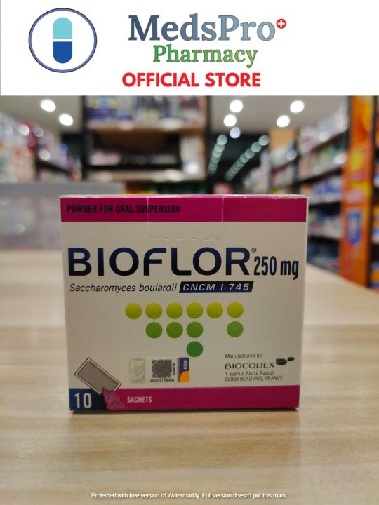 MedsPro BIOFLOR 250mg Probiotics 10 Sachets (EXP 6/26) | Lazada