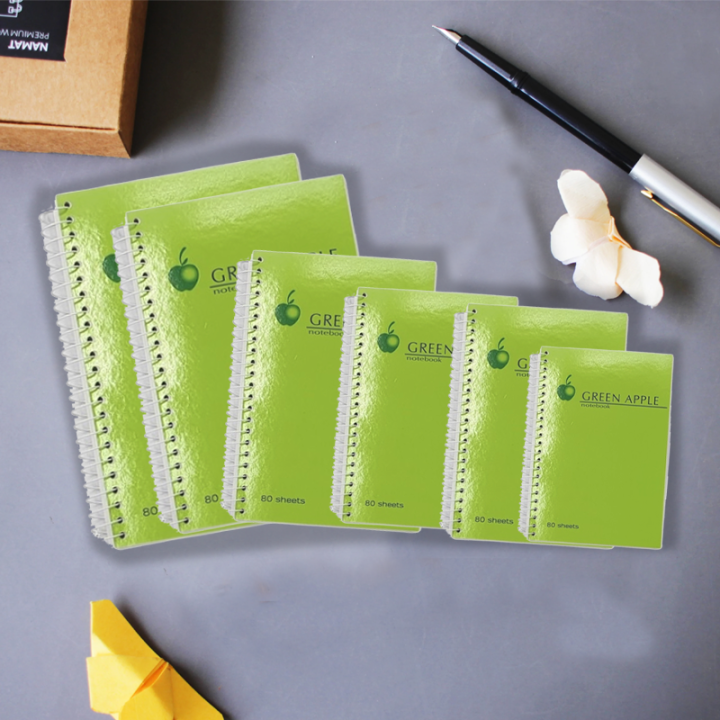 Green Apple Spiral Pocket Notebooks | Lazada PH