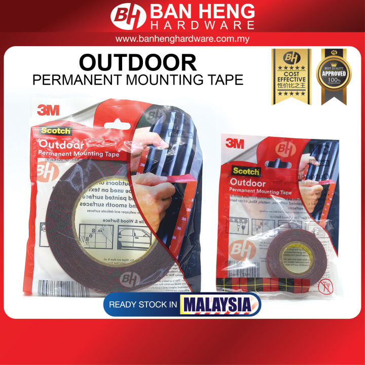 3M Tape Original Super Heavy Duty Industrial Double sided Tape 10mm ...