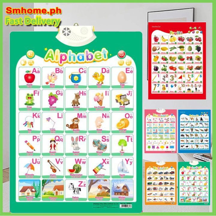 COD Talking chart For Kids ABC Chart With Sounds Alphabet Learning ...