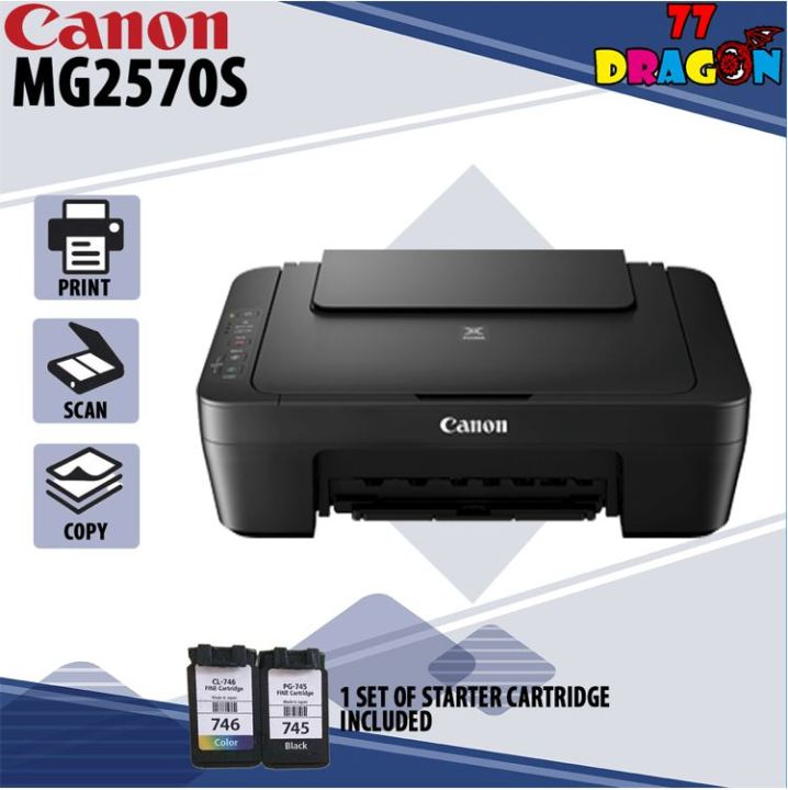 [PROMOTION] Canon PIXMA MG2570S All-In-One Inkjet Printer | Lazada