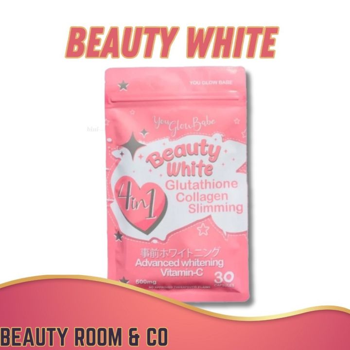 You Glow Babe Beauty White 4 in 1 Capsule Glutathione Collagen Slimming Vitamin C | Lazada PH
