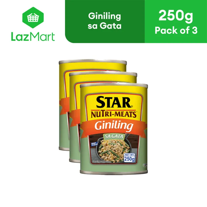 Star Nutri-Meats Giniling sa Gata 250g - Pack of 3 | Lazada PH