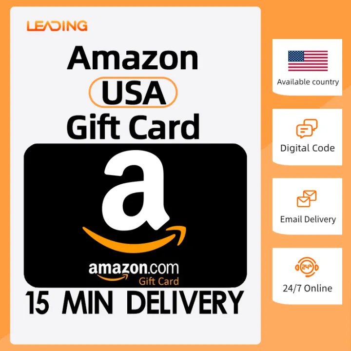 Amazon Gift Card (USA) wallet for Amazon Store⚡5 USD~100 USD—⚡[EMail Delivery Digital Codes ...