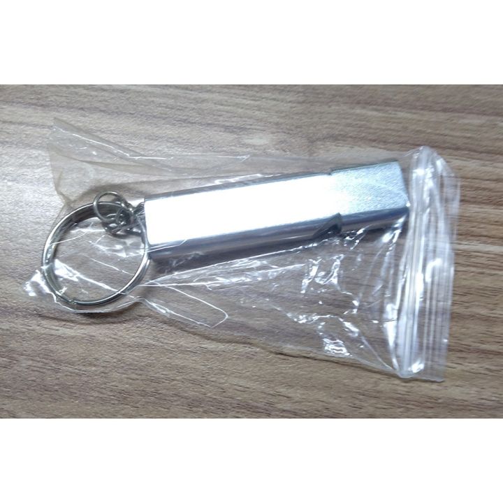 peluit 2 lubang aluminium gantungan kunci pluit 2 lubang peluit ...