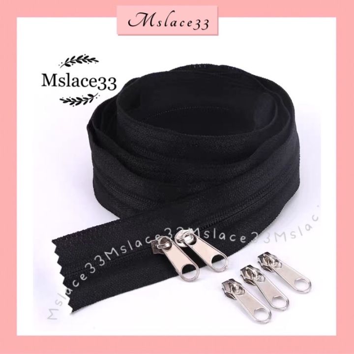 Zipper Rolls / Zip Potong / Zip Meter/ Zip Panjang (Jual meters) | Lazada