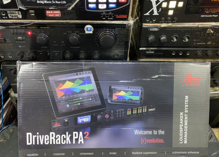 Dbxpa Digital Audio Processor Dbx Pa2 360 Effector Equalizer Stage