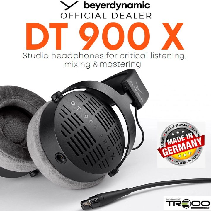 Beyerdynamic DT900 PRO X Studio Monitoring Open Back Over-Ear Headphone ...