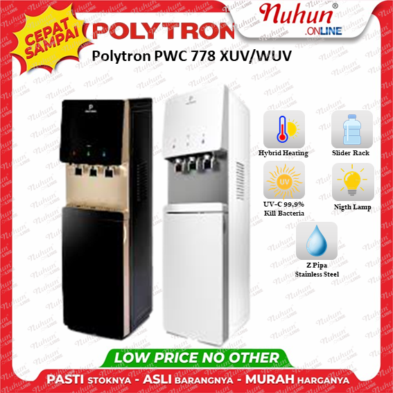 [CIANJUR] Dispenser Galon Bawah Polytron Hydra Bottom Gallon – PWC ...