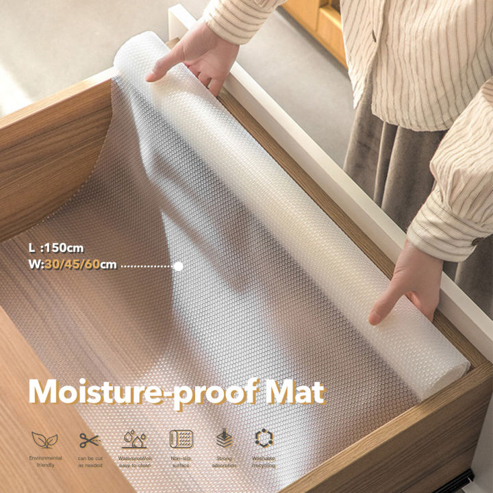EVA Drawer Mat Cabinet Shelf Cover Liners Oil-proof Waterproof Drawer ...