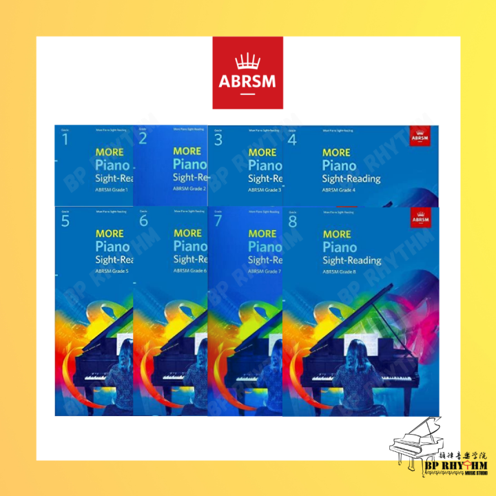 ABRSM More Piano Sight-Reading Grade 1-8 | Lazada