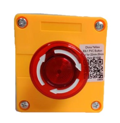 Illuminated Emergency Stop Button with Surface Type Twist to Unlock ...