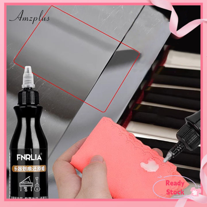 Piano Shine Polish Cleaner Compact Keyboard Cleaning Solution Glossy ...