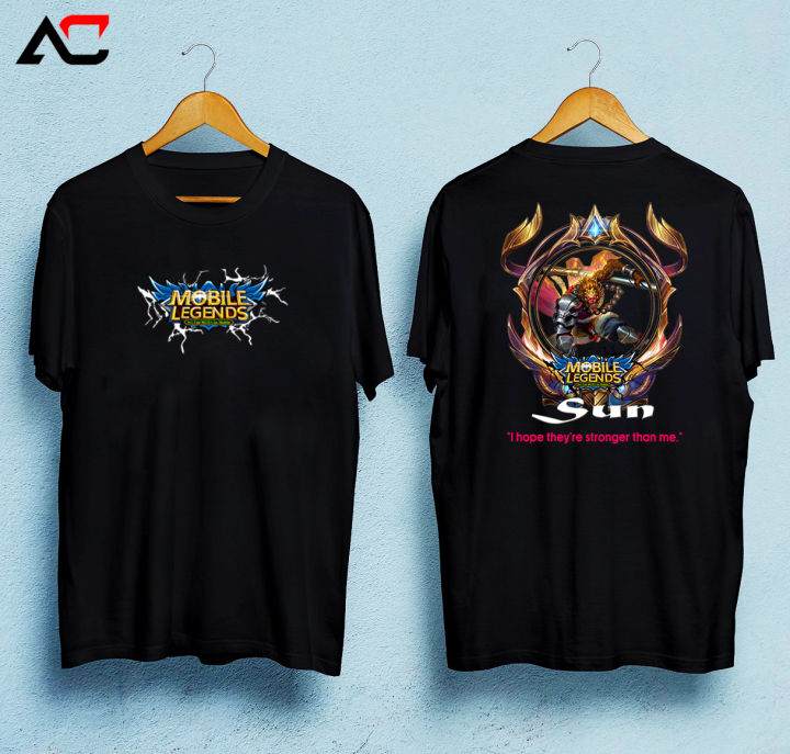Mobile Legends Sun Hero Customized High Quality DTF Print T-shirts ...