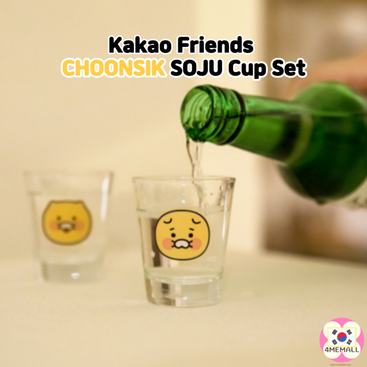 ถ้วยเพื่อน Kakao CHOONSIK Kakao Friends SOJU 2P (ชุด) ถ้วยของขวัญ ...