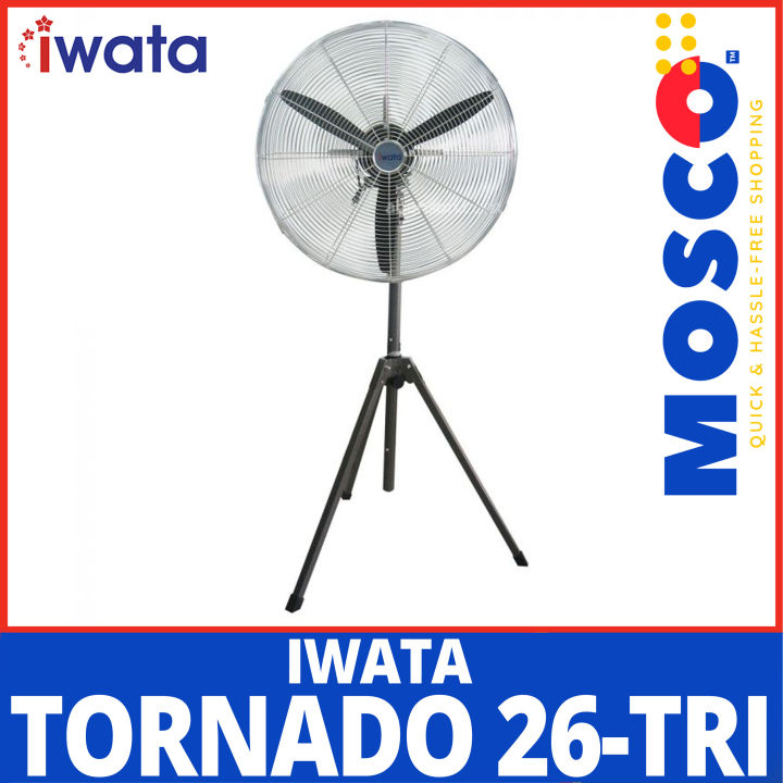 Iwata Tornado 26-TRI l 26-inch, Tripod Type Industrial Fan | Lazada PH
