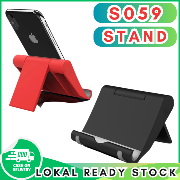 𝗨𝗡𝗜𝗩𝗘𝗥𝗦𝗔𝗟 Foldable Desk Phone Holder Mount for All Mobile Phone Tablet Desktop Desk Mini Bracket ...