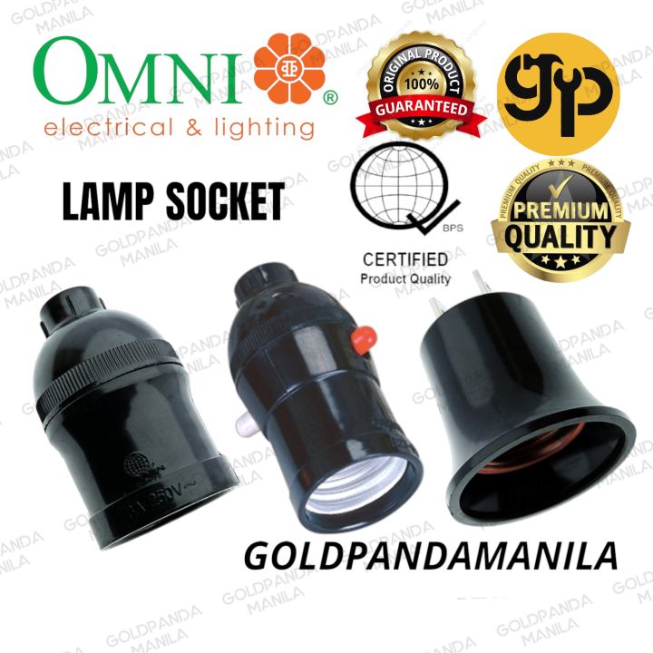 Omni Lamp Socket Receptacle E27, Keyless Socket, Socket Plug, Push Thru ...