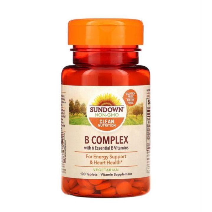 Sundown, B Complex 100 Tablets | Lazada