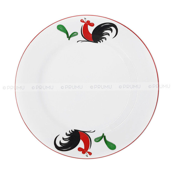 Piring Kecil 6 inchi - Piring Porselen - Piring Ayam Jago - Piring ...