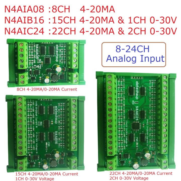 【Top Selling Item】 8-24ch 4-20ma To Rs485 Current Analog Input ...