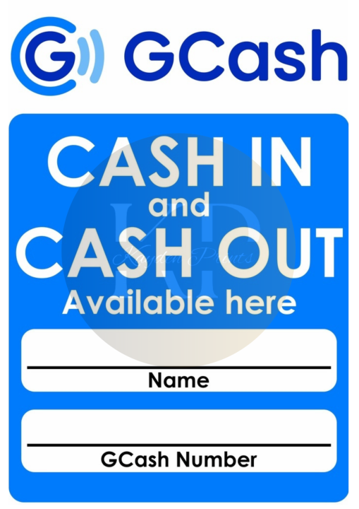 PVC/LAMINATED/SINTRA BOARDSIGNAGE GCASH/LOAD AVAILABLE HERE/ - A4 Size ...