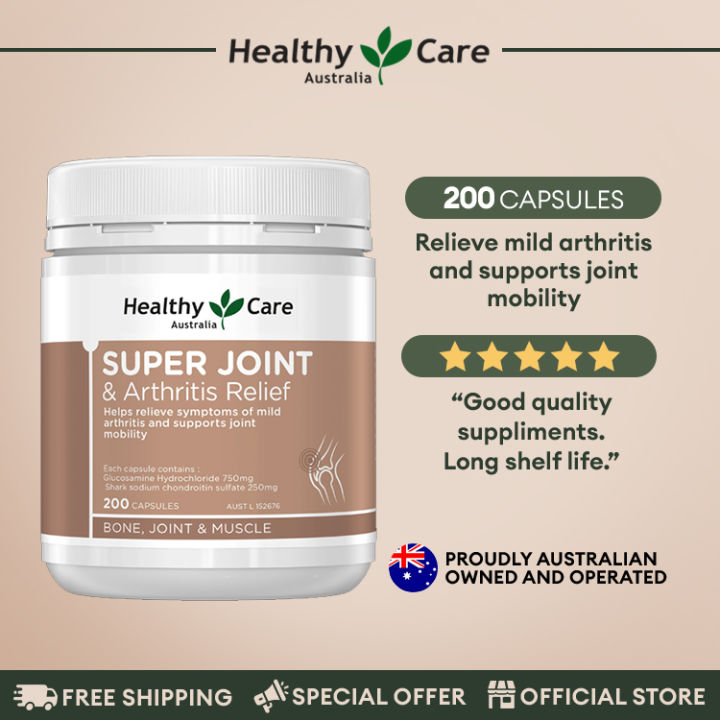 Exp date: Nov-2024 Healthy Care Super Joint & Arthritis Relief - 200 ...