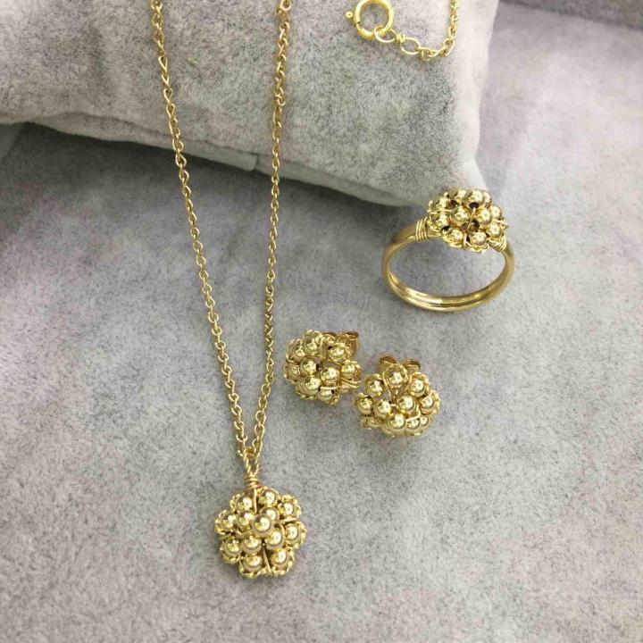 Authentic us 10k gold set | Lazada PH