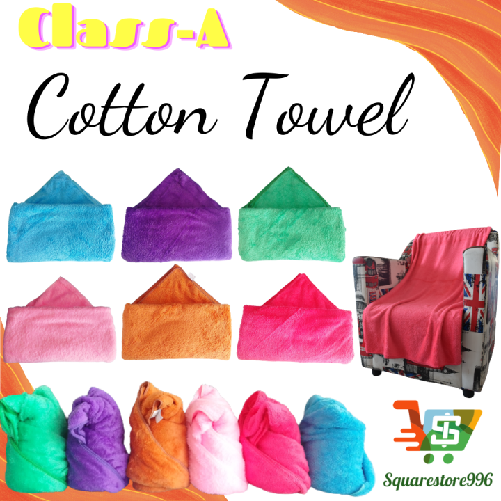Cotton Towel Class-A | Lazada PH