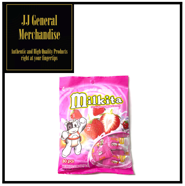 Milkita Strawberry Milk Candy 84gx30pcs | Lazada PH