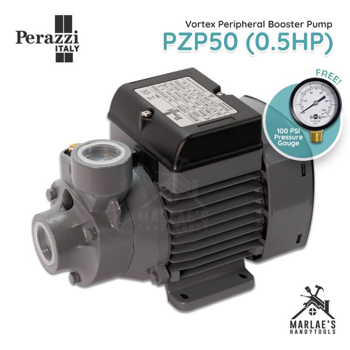 Perazzi Peripheral Vortex Booster Water Pump 0.5HP PZP50 | Lazada PH