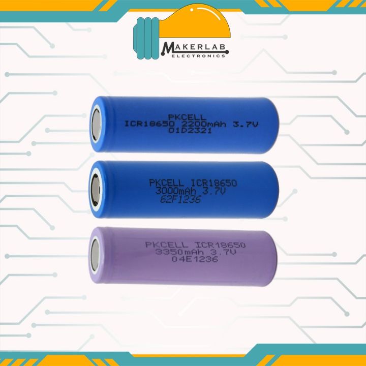 PKCell 3.7V Lithiumion 1865 Battery | Lazada PH